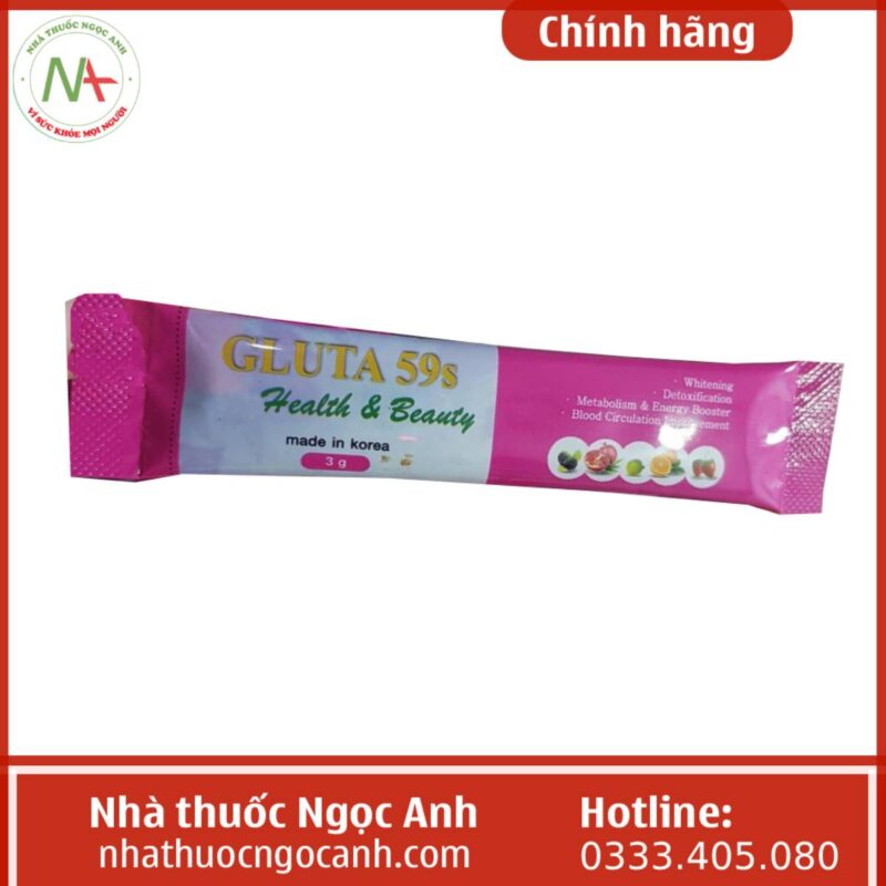 Gluta 59s có tác dụng gì, giá bao nhiêu, mua ở đâu?