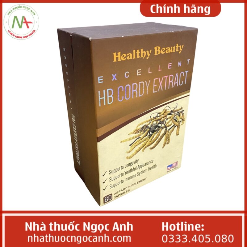 Đông trùng hạ thảo Mỹ HB Cordy Extract giá bao nhiêu, mua ở đâu