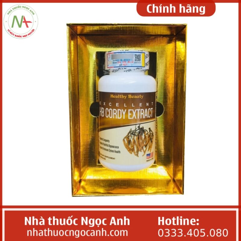 Đông trùng hạ thảo Mỹ HB Cordy Extract giá bao nhiêu, mua ở đâu
