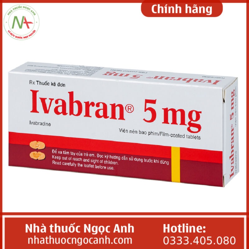 Ivabradin là thuốc gì? Công dụng, Cơ chế hoạt động, Liều dùng
