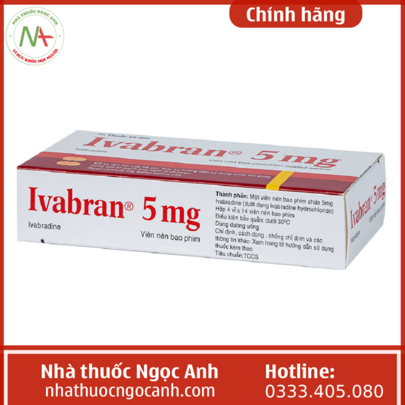 Ivabradin là thuốc gì? Công dụng, Cơ chế hoạt động, Liều dùng