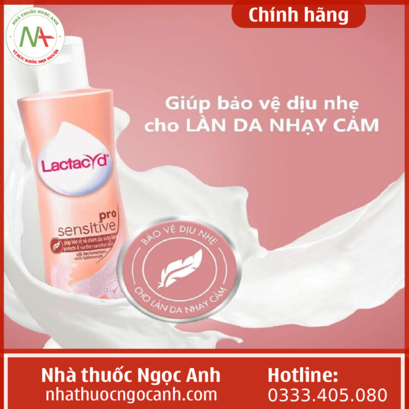Dung dịch vệ sinh Lactacyd Pro Sensitive giá bao nhiêu? Mua ở đâu?
