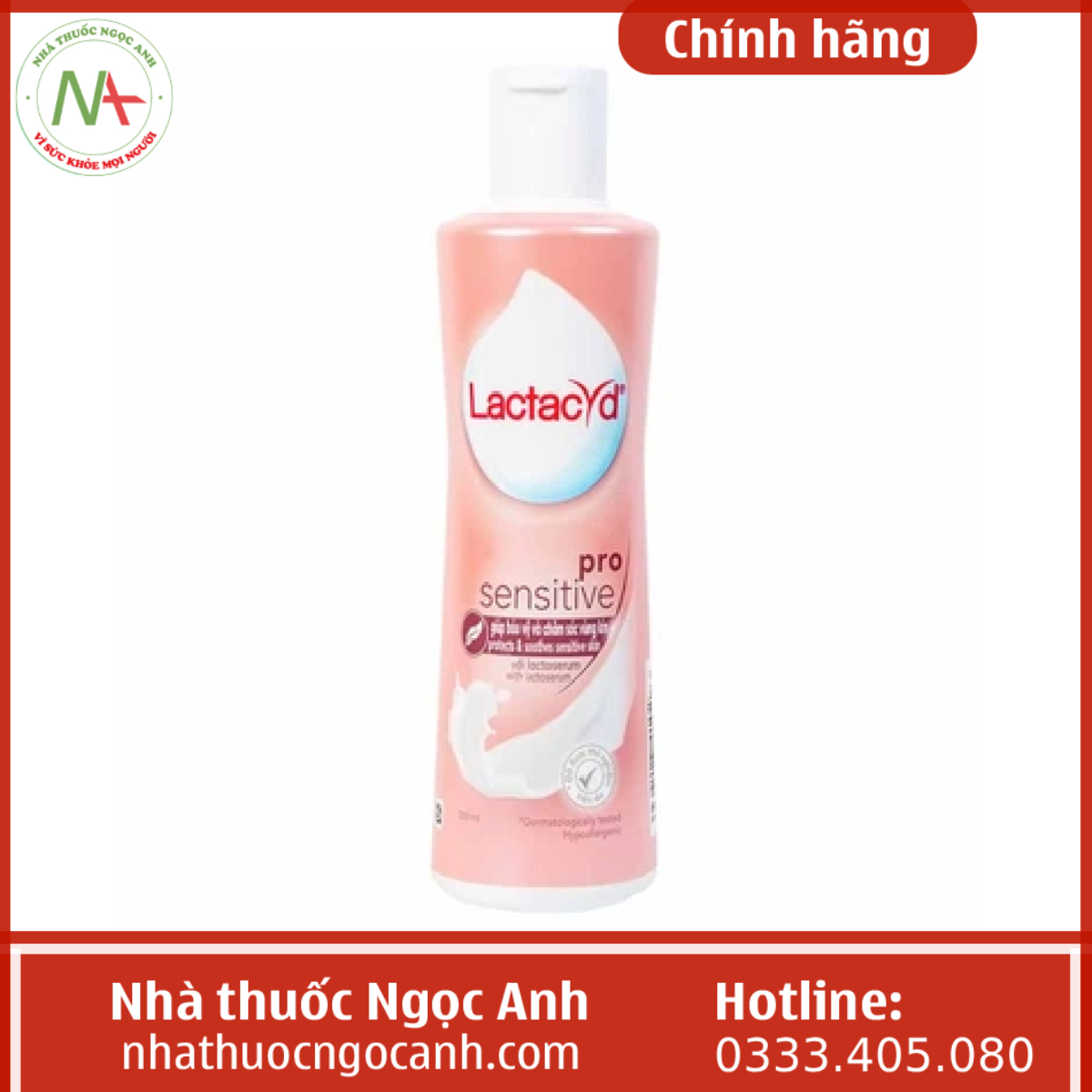 Dung dịch vệ sinh Lactacyd Pro Sensitive giá bao nhiêu? Mua ở đâu?