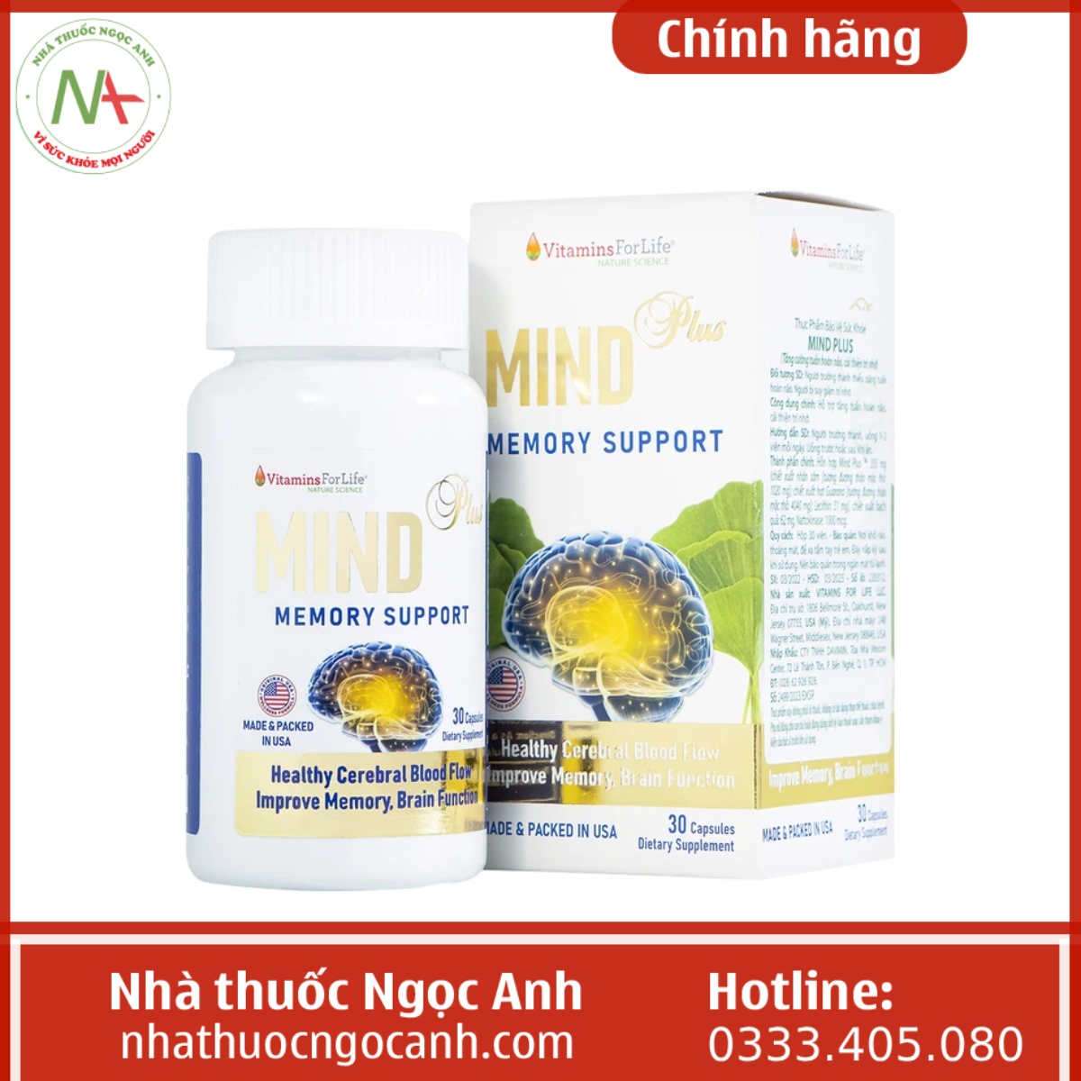 Thuốc Mind Plus có tốt không, có tác dụng gì, giá bao nhiêu, mua ở đâu?