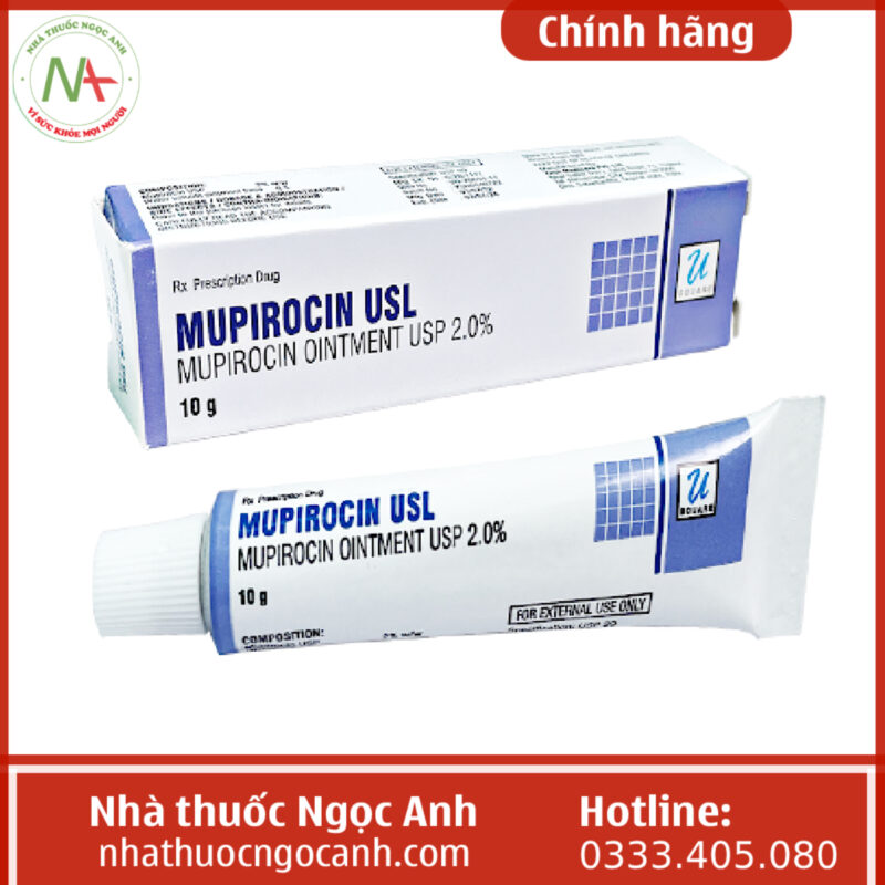 Thuốc Mupirocin USL là thuốc gì, giá bao nhiêu? Mua ở đâu?
