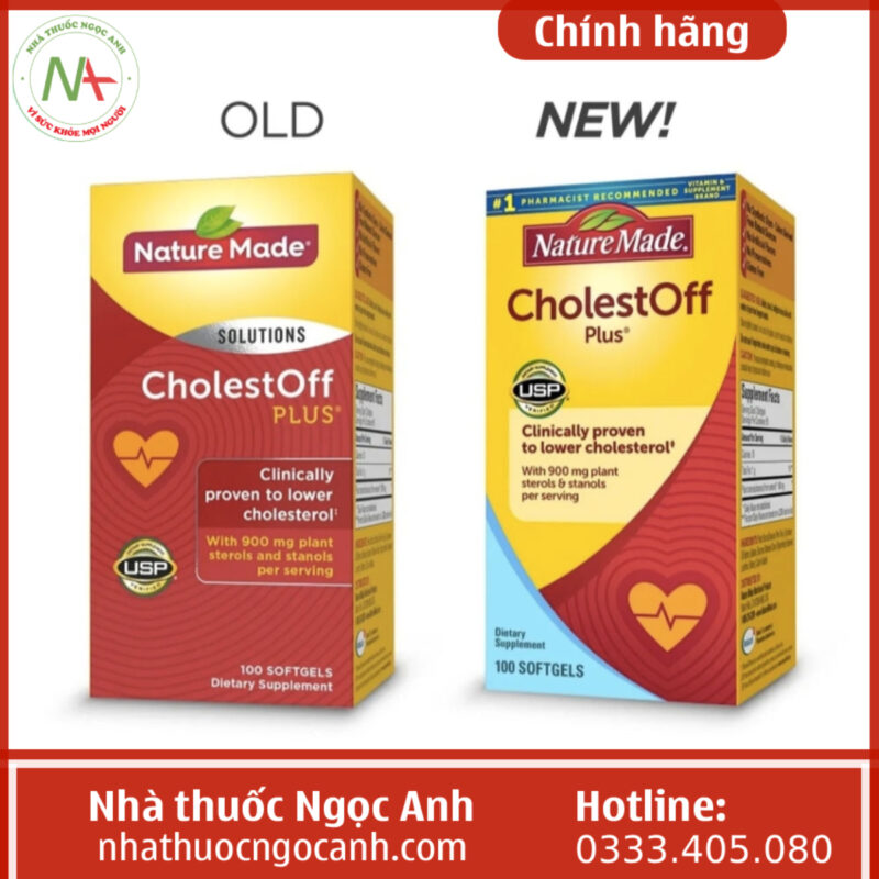 Thuốc Nature Made CholestOff Plus là thuốc gì, trị bệnh gì, giá bao ...