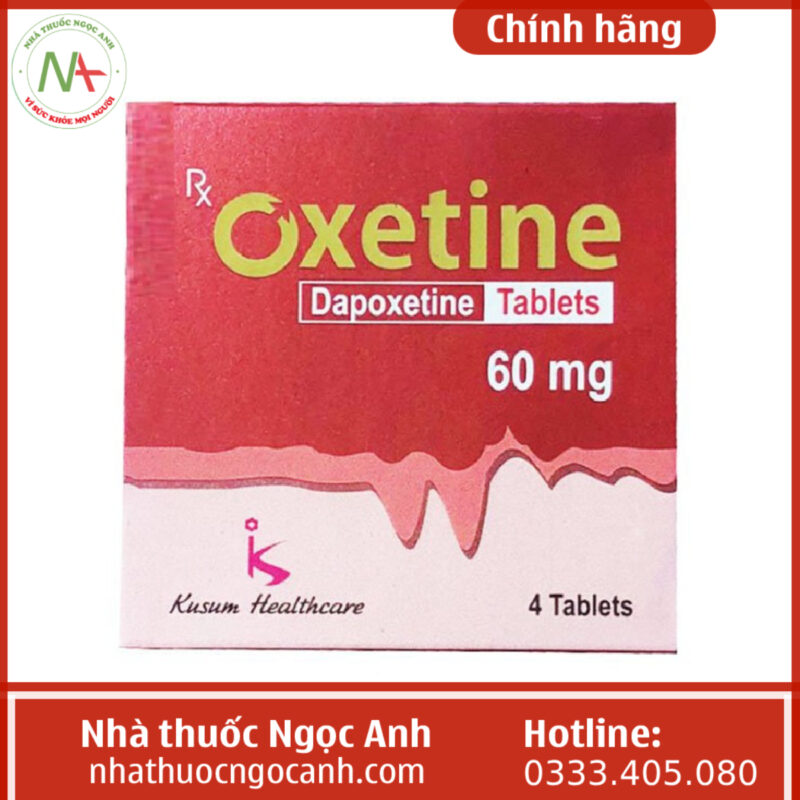 Thuốc Oxetine Tablets 60mg giá bao nhiêu? Mua ở đâu?