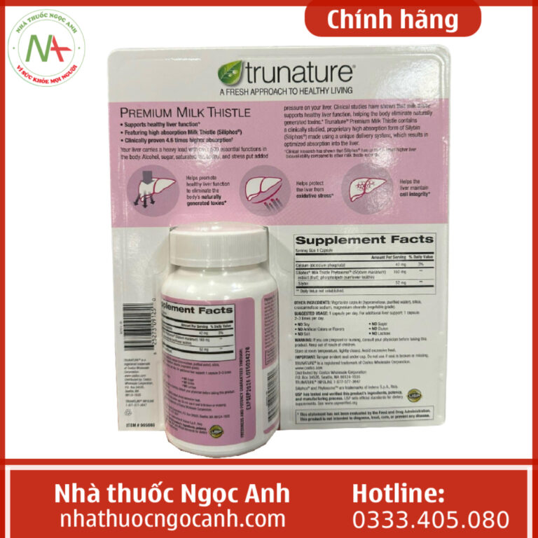 Thuốc Premium Milk Thistle Liver Health giá bao nhiêu? Mua ở đâu?