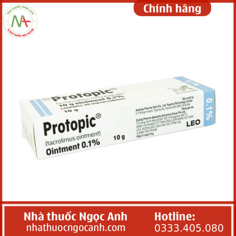 Thuốc Protopic 0,1% có tốt không, giá bao nhiêu? Mua ở đâu?