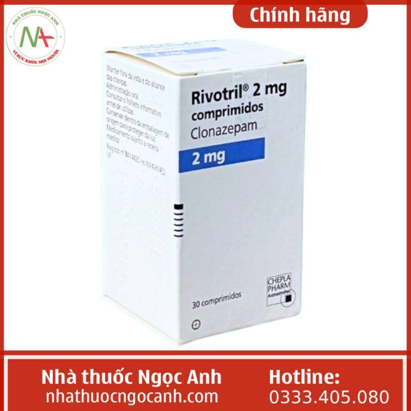 Thuốc Rivotril 2mg Cheplapharm là thuốc già, giá bao nhiêu, mua ở đâu?