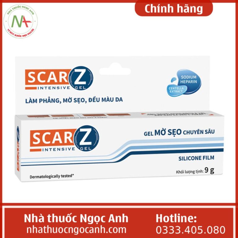 Gel mờ sẹo ScarZ Intensive Gel có tốt không? Giá bao nhiêu? Mua ở đâu?