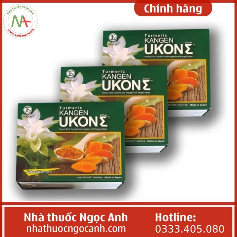 Thuốc Turmeric Kangen Ukon có tác dụng gì, giá bao nhiêu, mua ở đâu?