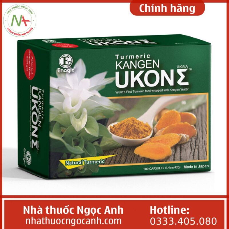 Thuốc Turmeric Kangen Ukon có tác dụng gì, giá bao nhiêu, mua ở đâu?