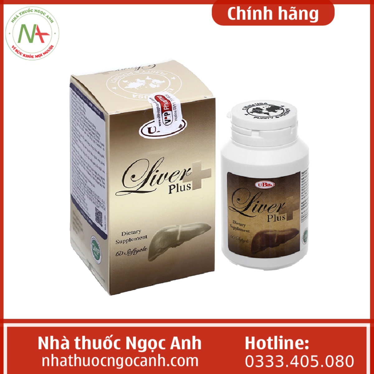Thuốc UBB Liver Plus có tốt không, có tác dụng gì, giá bao nhiêu, mua ở đâu?