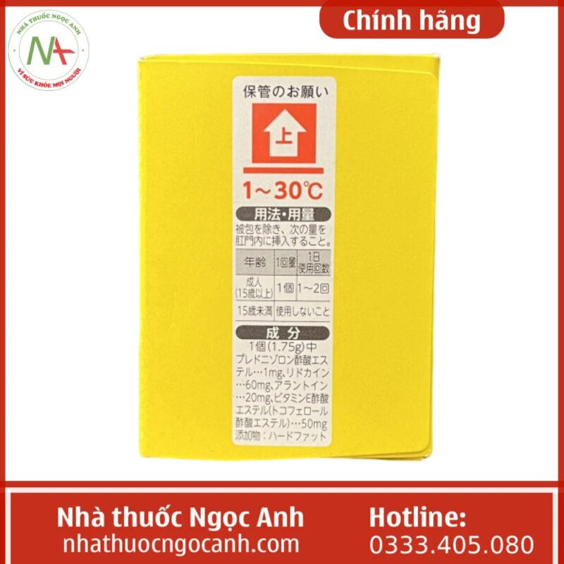 Viên đặt trĩ chữ A Nhật Bản có tốt không, giá bao nhiêu, mua ở đâu