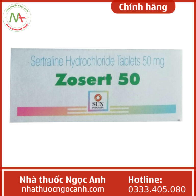 Thuốc Zosert 50 là thuốc gì, giá bao nhiêu? Mua ở đâu?