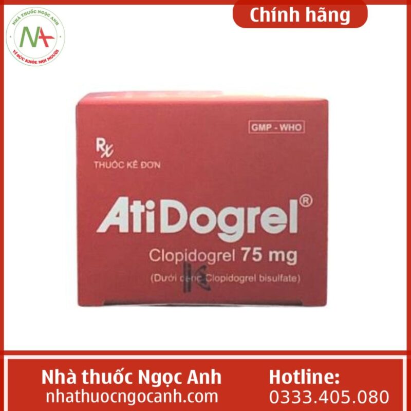 Thuốc AtiDogrel là thuốc gì, có tác dụng gì, giá bao nhiêu, mua ở đâu