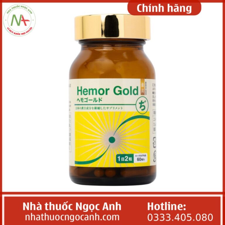 Thuốc Hemor Gold Jpanwell có tốt không? giá bao nhiêu? mua ở đâu