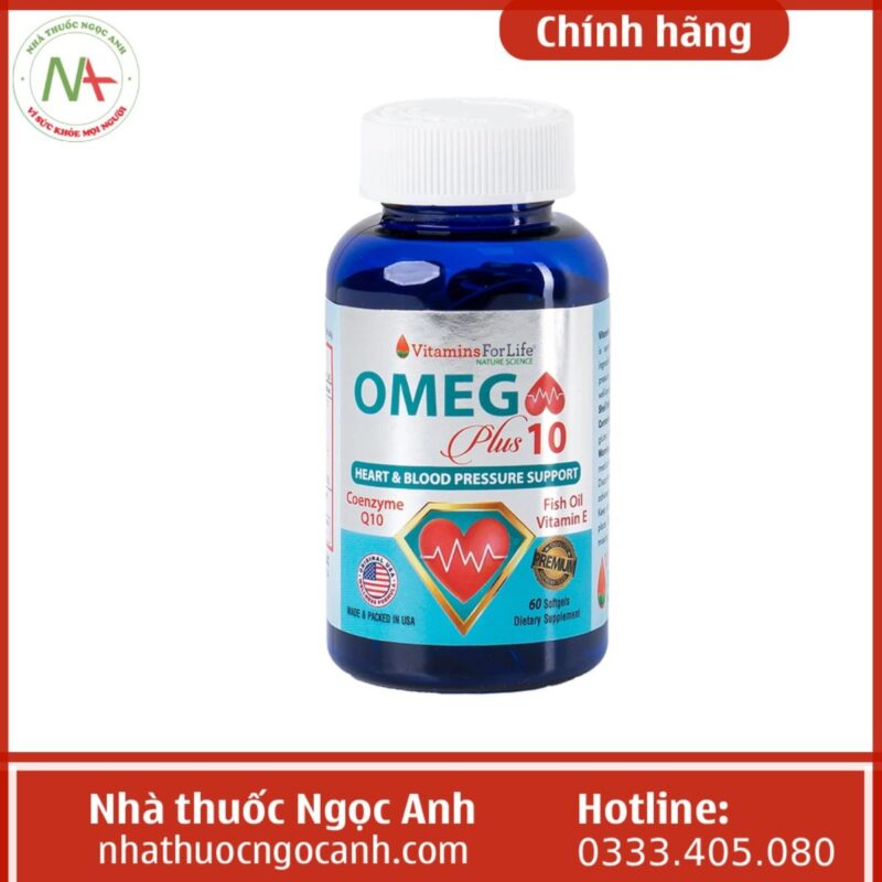 Thuốc Omega Plus 10 có tốt không, giá bao nhiêu, mua ở đâu