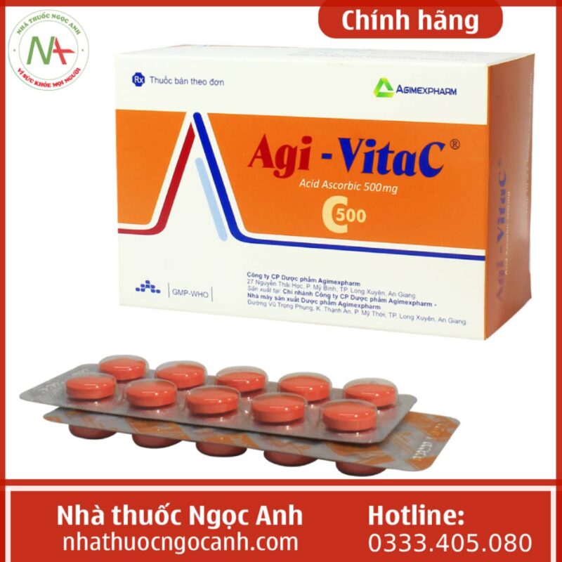 Thuốc Agi-Vita C có tác dụng gì? giá bao nhiêu? mua ở đâu
