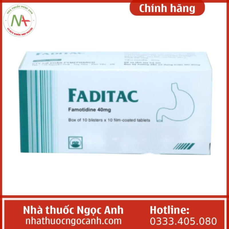 Thuốc Faditac 40mg có tác dụng gì? giá bao nhiêu? mua ở đâu