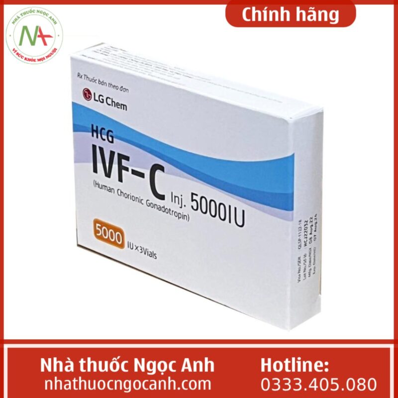 Thuốc IVF-C 5000IU có tác dụng gì? giá bao nhiêu? mua ở đâu