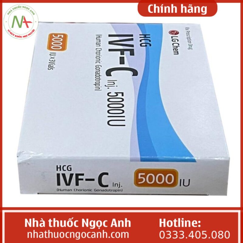 Thuốc IVF-C 5000IU có tác dụng gì? giá bao nhiêu? mua ở đâu