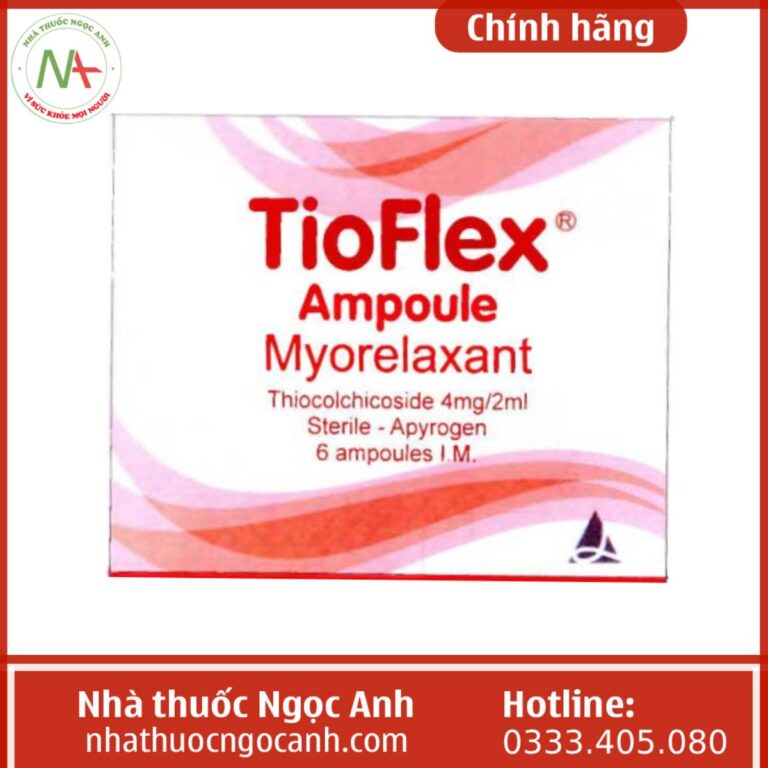 Thuốc Tioflex có tác dụng gì? giá bao nhiêu? mua ở đâu