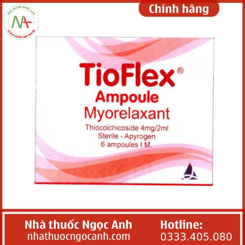 Thuốc Tioflex có tác dụng gì? giá bao nhiêu? mua ở đâu