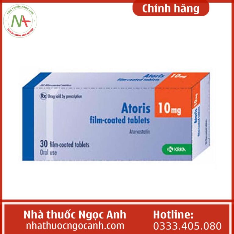 Thuốc Atoris 10 mg là thuốc gì, tác dụng, giá bao nhiêu, mua ở đâu