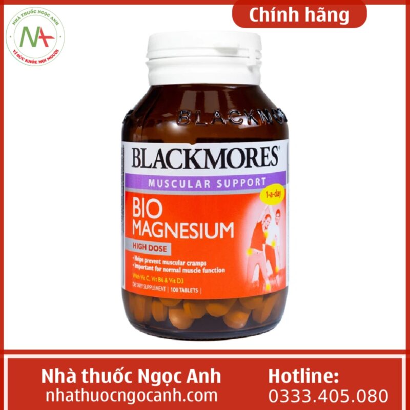 Viên uống Blackmores Bio Magnesium có tác dụng gì, có tốt không, giá ...
