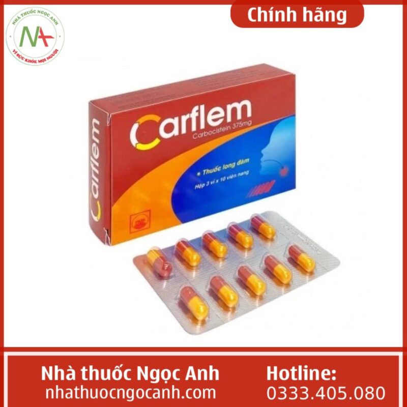 Thuốc Carflem là thuốc gì, tác dụng, giá bao nhiêu, mua ở đâu