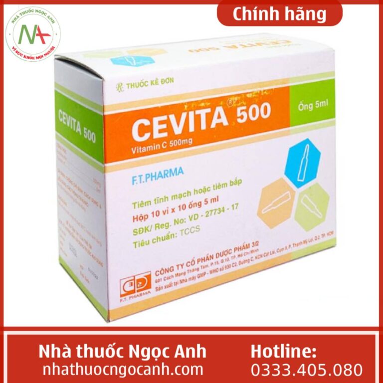 Thuốc Cevita 500 là thuốc gì, giá bao nhiêu, mua ở đâu?
