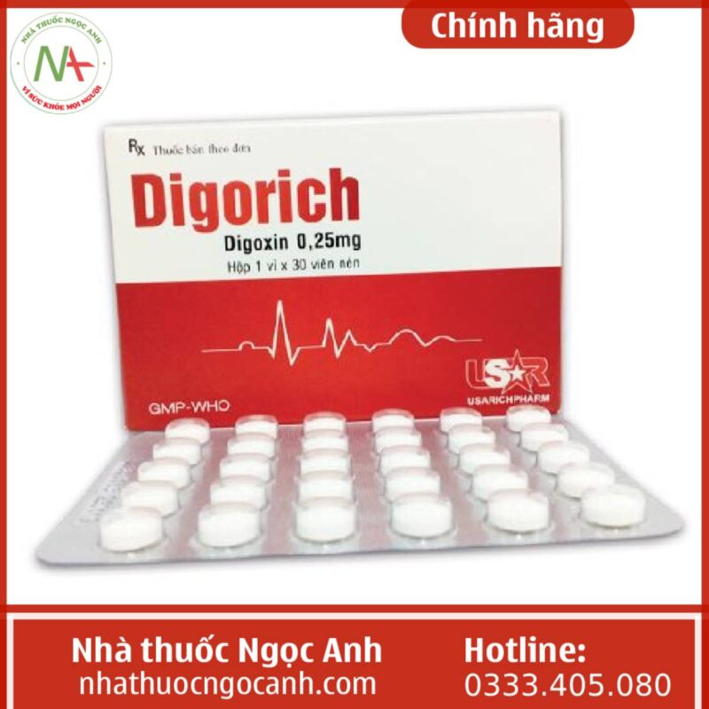 Digoxin là thuốc gì? Công dụng, Cơ chế hoạt động, Liều dùng