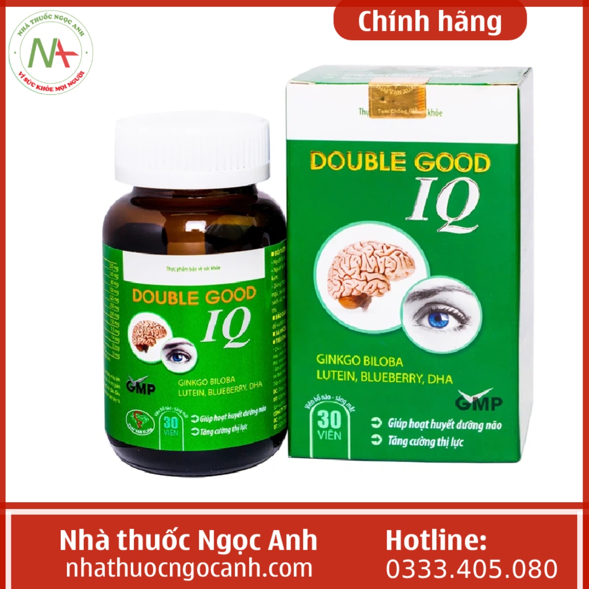 Thuốc Double Good IQ có tốt không, có tác dụng gì, giá bao nhiêu, mua ở ...