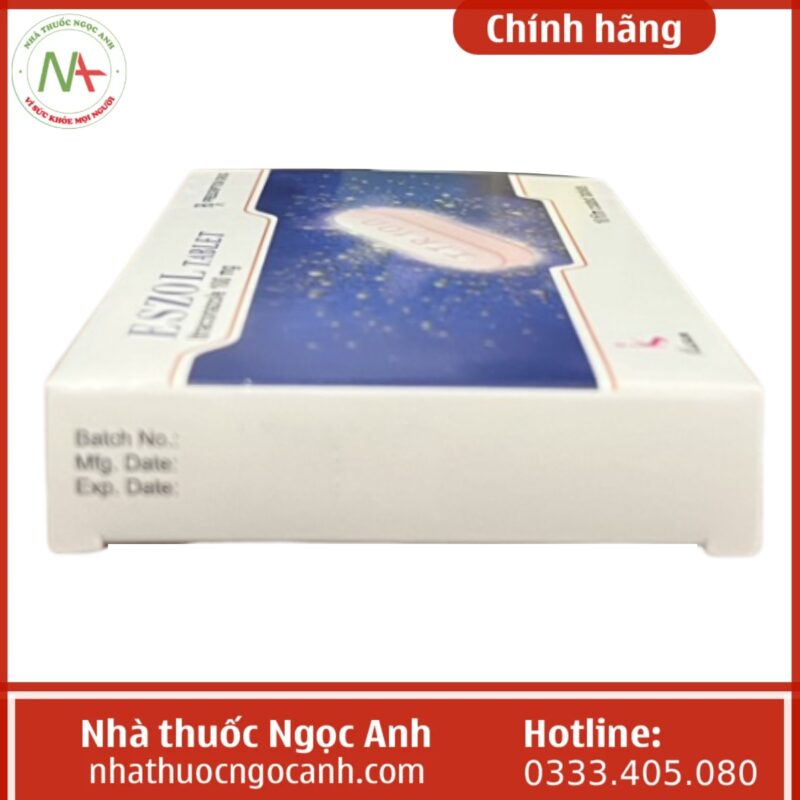 Thuốc Eszol Tablet 100mg là thuốc gì, giá bao nhiêu, mua ở đâu?