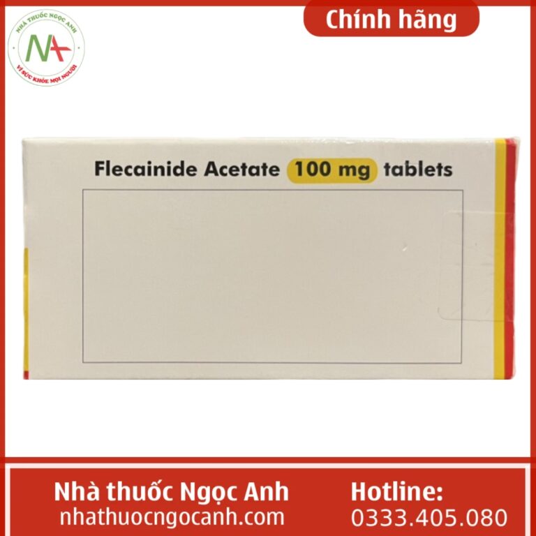 Thuốc Flecainide Acetate Tablets 100mg Milpharm giá bao nhiêu, mua ở đâu