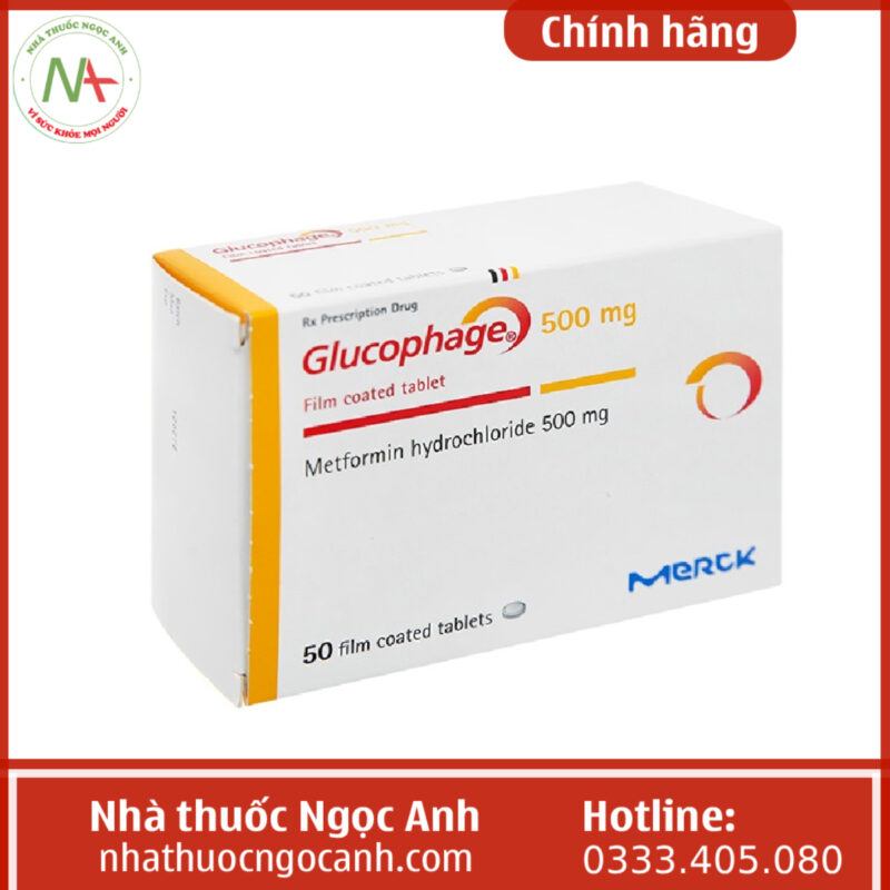 Thuốc tiểu đường Glucophage 500mg là thuốc gì, giá bao nhiêu? Mua ở đâu?