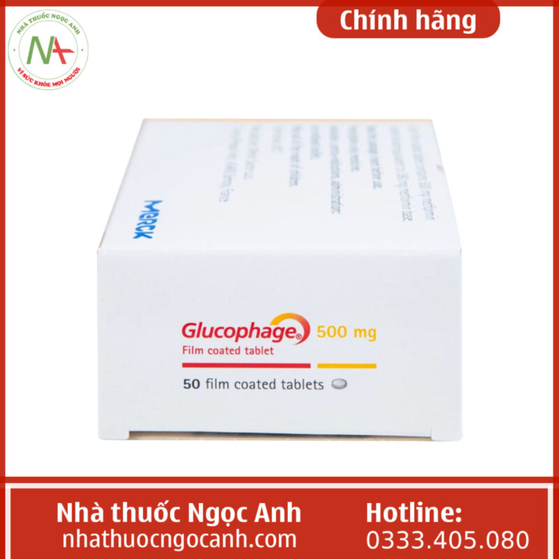 Thuốc tiểu đường Glucophage 500mg là thuốc gì, giá bao nhiêu? Mua ở đâu?