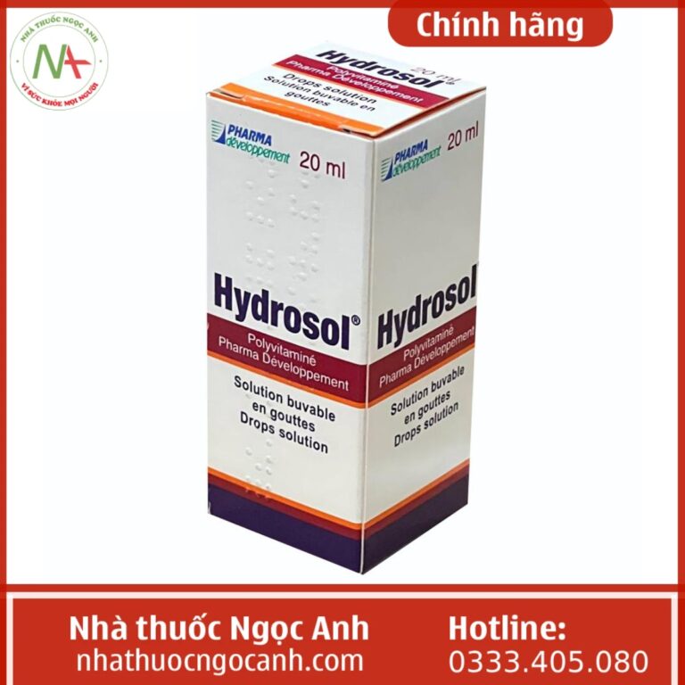 Thuốc Hydrosol Polyvitamine 20ml uống lúc nào, giá bao nhiêu, mua ở đâu?