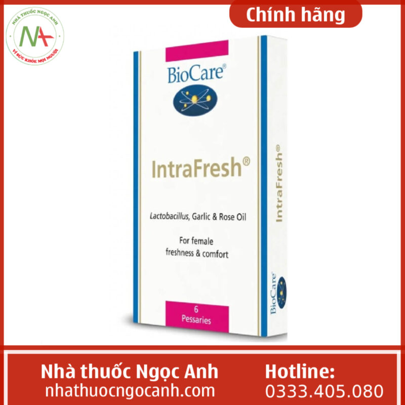 Viên đặt phụ khoa IntraFresh giá bao nhiêu? Mua ở đâu?
