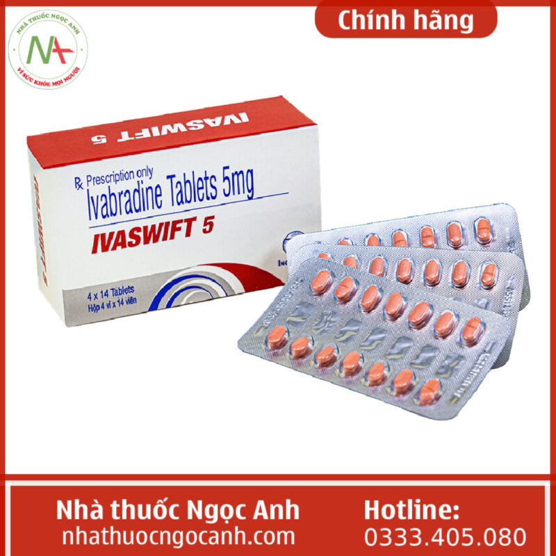 Ivabradin là thuốc gì? Công dụng, Cơ chế hoạt động, Liều dùng
