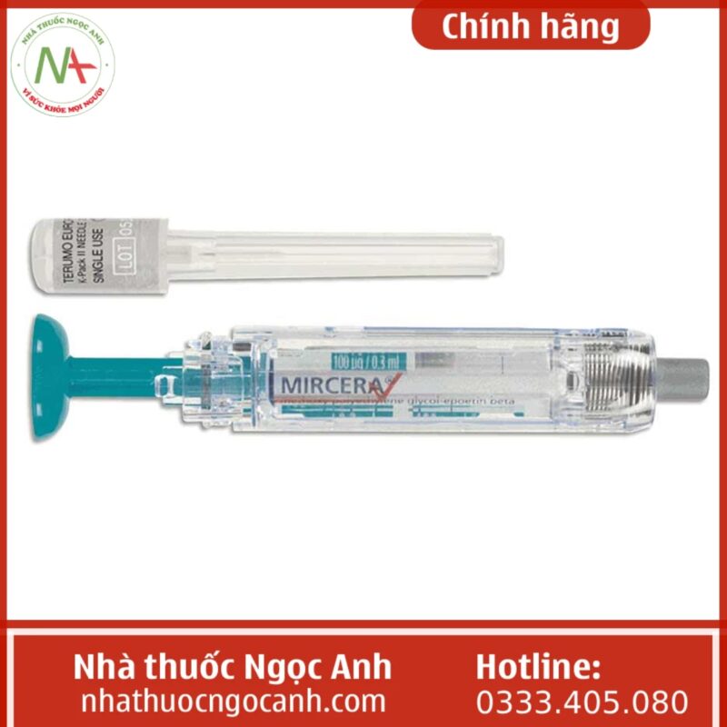 Thuốc tiêm Mircera 100mcg/0.3ml cách tiêm, giá bao nhiêu, mua ở đâu?