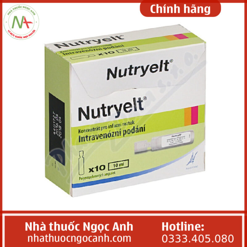 Thuốc tiêm Nutryelt là thuốc gì, giá bao nhiêu? Mua ở đâu?