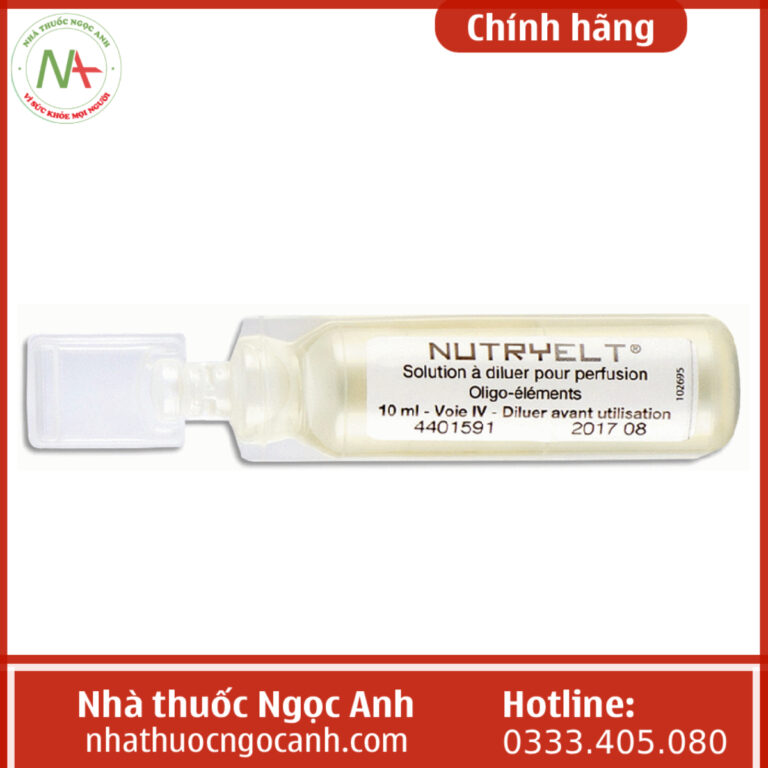 Thuốc tiêm Nutryelt là thuốc gì, giá bao nhiêu? Mua ở đâu?