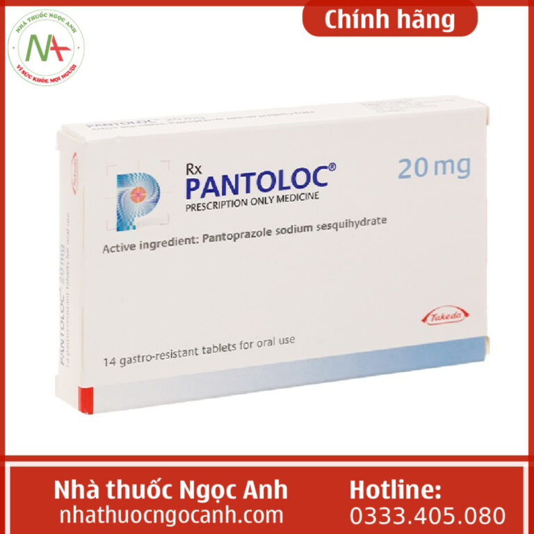 Thuốc Pantoloc 20mg là thuốc gì, giá bao nhiêu? Mua ở đâu?