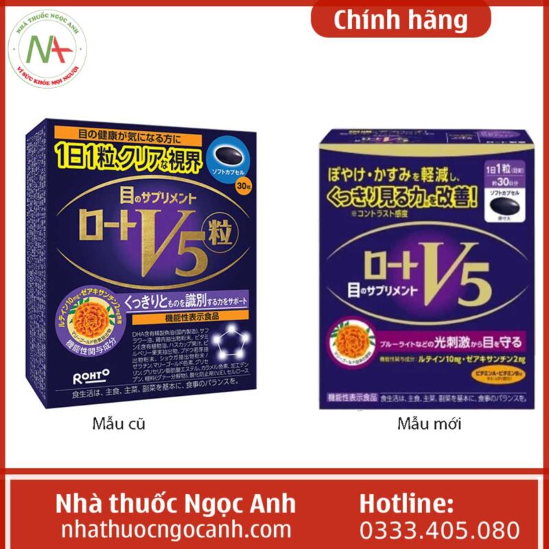 Viên uống bổ mắt Rohto V5 có tốt không? Giá bao nhiêu? Mua ở đâu?