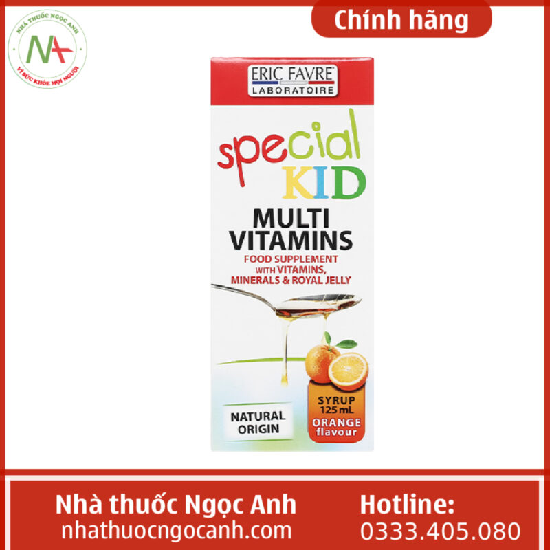 Thuốc Special Kid Multivitamines có tốt không, uống trước hay sau ăn ...