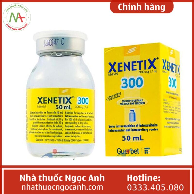 Thuốc Xenetix 300 là thuốc gì, có tác dụng gì, giá bao nhiêu, mua ở đâu?