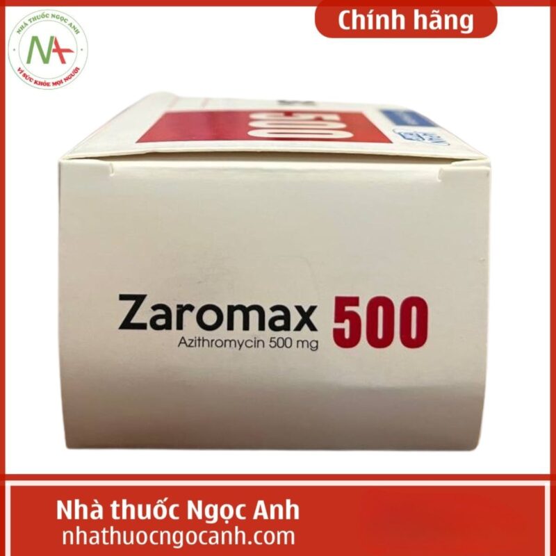 Zaromax 500 là thuốc gì? Công dụng, cách dùng và lưu ý